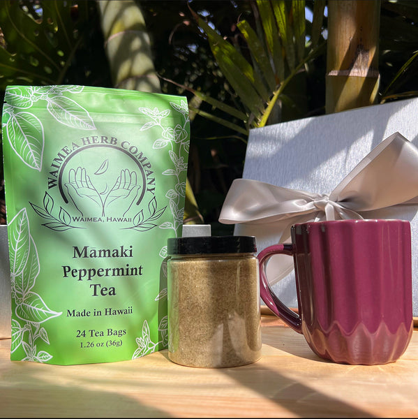 Mamaki Hibiscus Chamomile Mint Tea – Waimea Herb Company